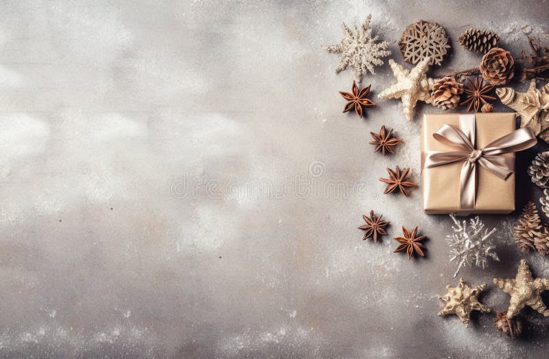 Golden Gift Boxes on Abstract Background, AI Generated Stock ...