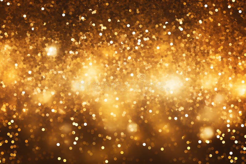 Golden Glamour Glitter Texture Stock Illustration - Illustration of ...