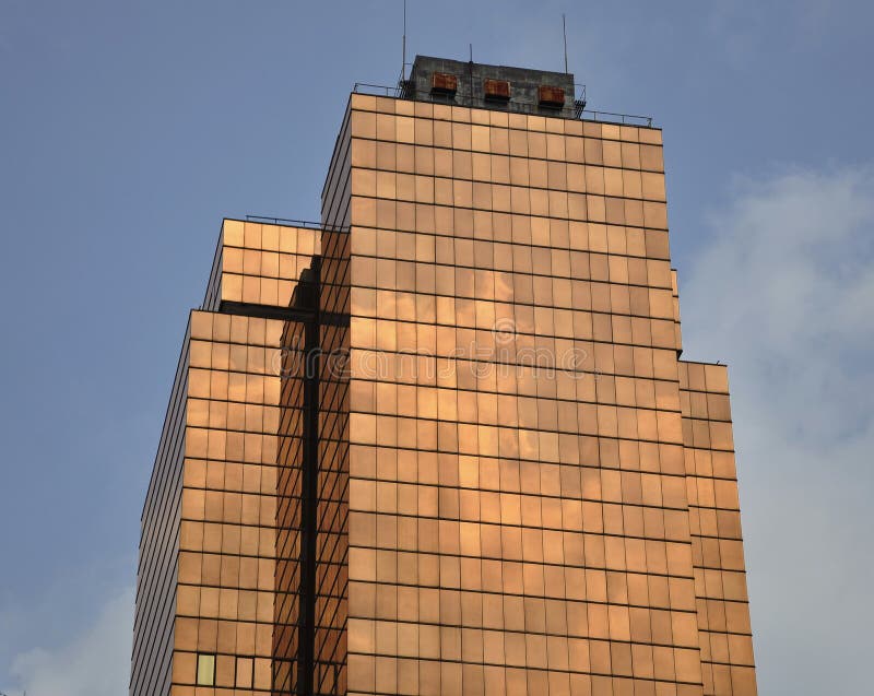 Modern glass architecture stock image. Image of curved - 18592607