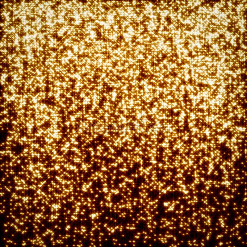 Gold Glitter Confetti Vector. Falling Golden Star Dust Isolated on ...