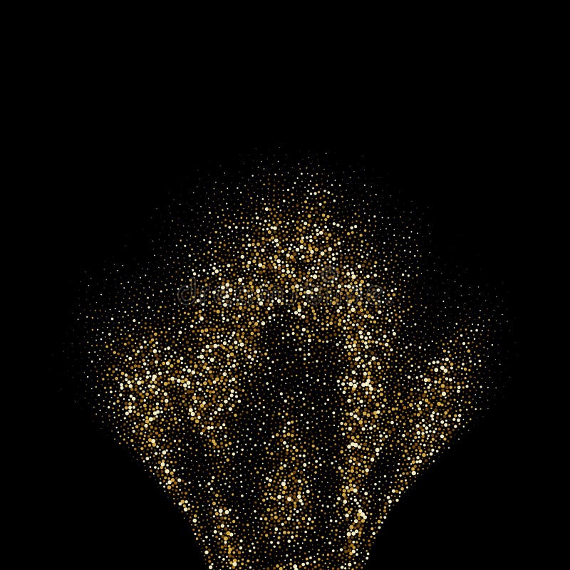 Golden Glitter Particles Sparkling Splash Burst Stock Vector ... Golden Glitter Particles Sparkling Splash Burst Stock Vector ...