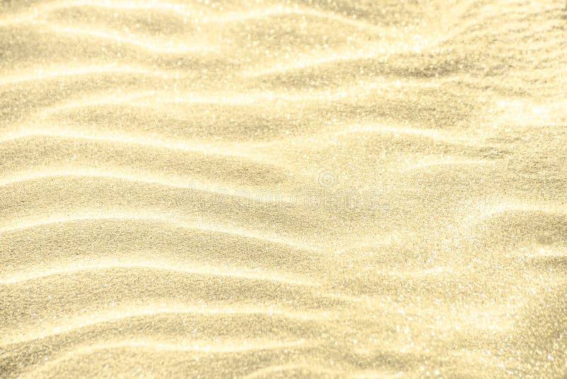 Golden Glitter on Sand Background Stock Photo - Image of abstract ...