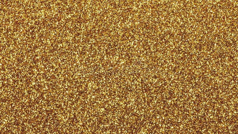 Golden Glitter Shimmering Zoom Effect Background Stock Video - Video of ...