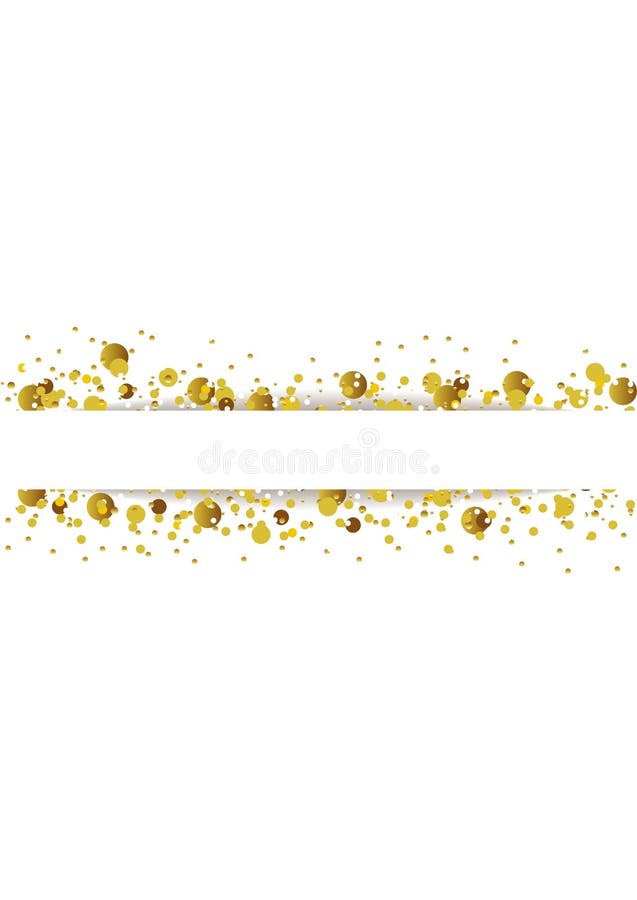 Golden Glitter Shiny Particles Vector Background Stock Vector ...