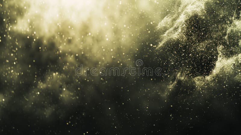 Golden Glittering Dust: Abstract Sparkle Background Texture Stock ...