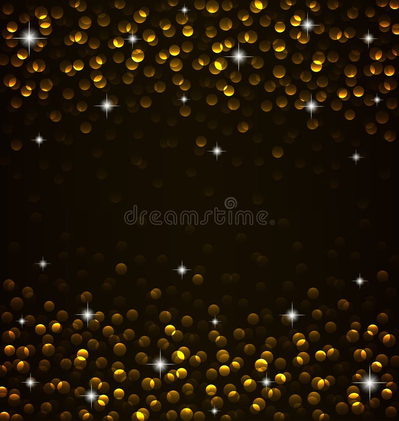 Golden glow stock vector. Illustration of glow, color - 35572732