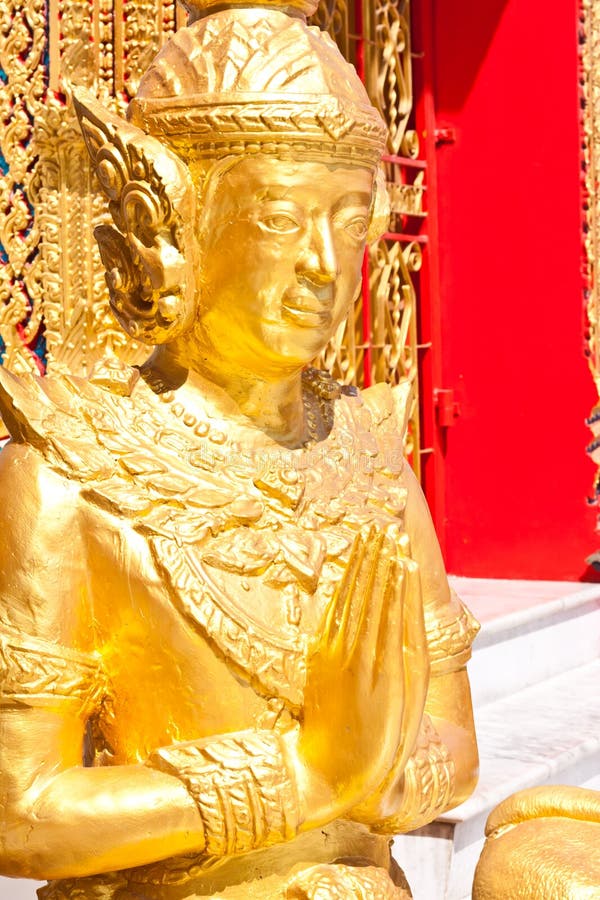 Golden god statue stock photo. Image of grand, eagle - 28560168