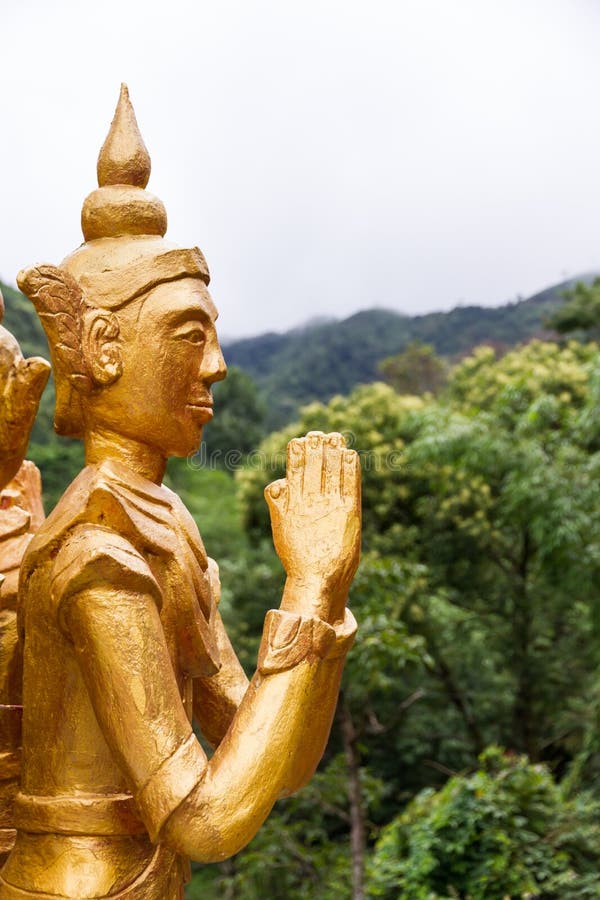 Golden god stock image. Image of spirit, earth, heaven - 42948375