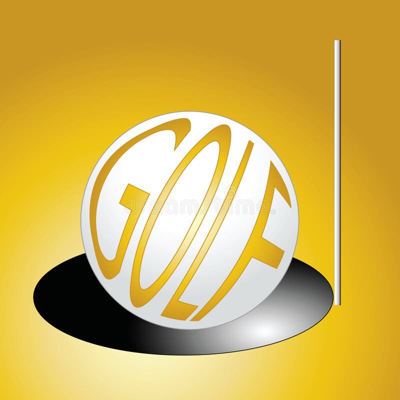 Sport logo - golf stock vector. Illustration of early - 13373155