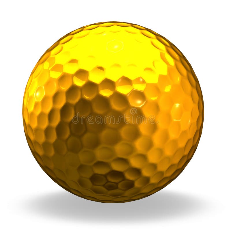 Golden golf crown stock vector. Illustration of metal - 9866781