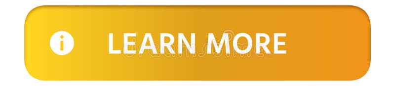 Golden Gradient Learn More Button with Information Symbol, Inviting ...