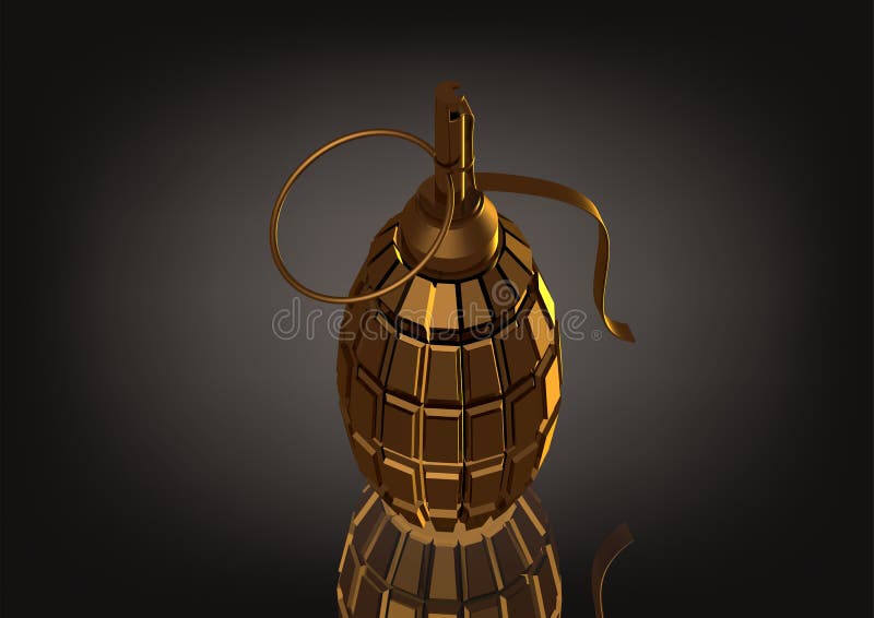Golden Grenade Stock Illustrations – 446 Golden Grenade Stock ...