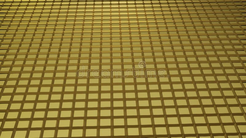 Golden Grid Rotating Loop Animated Background Stock Video - Video of ...