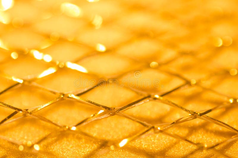 Golden Grid Texture Background Stock Photo - Image of bright, ornament ...