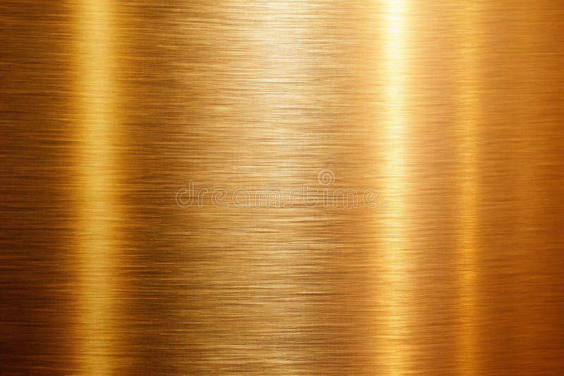 Golden Hairline Stainless Steel Pattern Surface Texture Stock ...