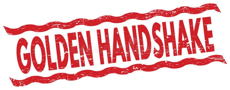 Golden Handshake Stock Illustrations – 370 Golden Handshake Stock ...
