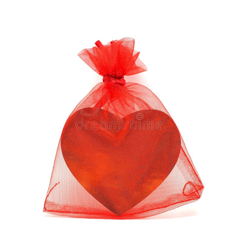 Golden Heart Red Pouch Stock Photos - Free & Royalty-Free Stock Photos ...