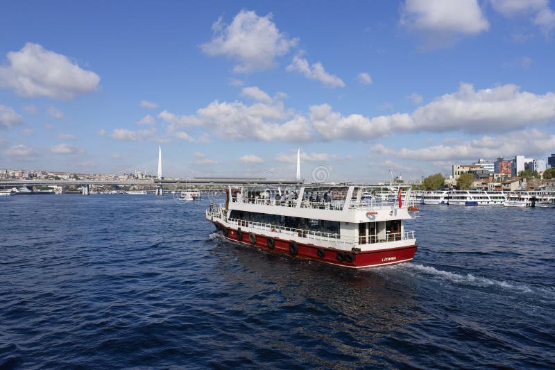 Golden Horn, Istanbul, Turkey Editorial Image - Image of color ...
