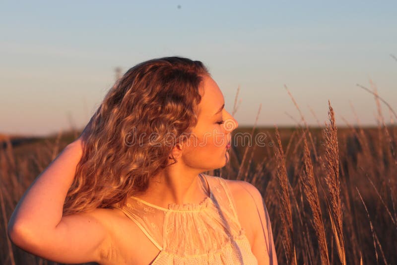 Golden Hour Portrait stock image. Image of life, short - 22960957