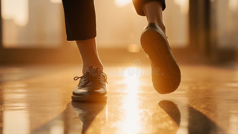 Golden Hour Reflections: a Journey of Reflection and Hope Stock Illustration - Illustration of ...