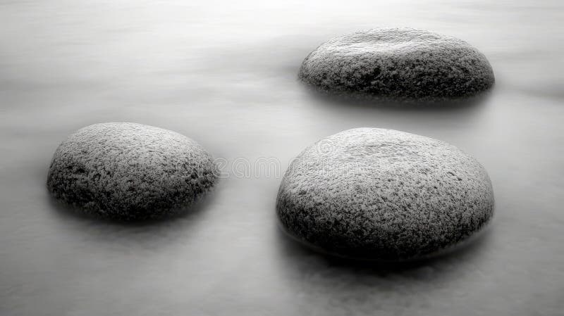 During the Golden Hour, the River Flows Gently through a Tranquil ...