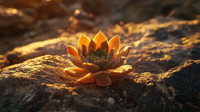 Golden Hour Succulent Rocks Stock Photos - Free & Royalty-Free Stock ...