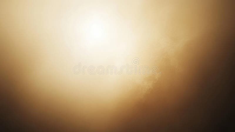 Golden Hour Sun with Hazy Sky, and Atmospheric Background Stock ...