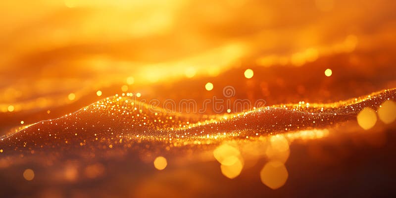 Golden Hour Sunset Background Abstract Orange Texture Stock ...