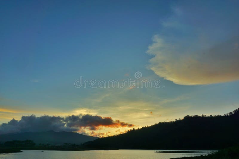 Golden hour stock photo. Image of village, golden, hour - 105611556