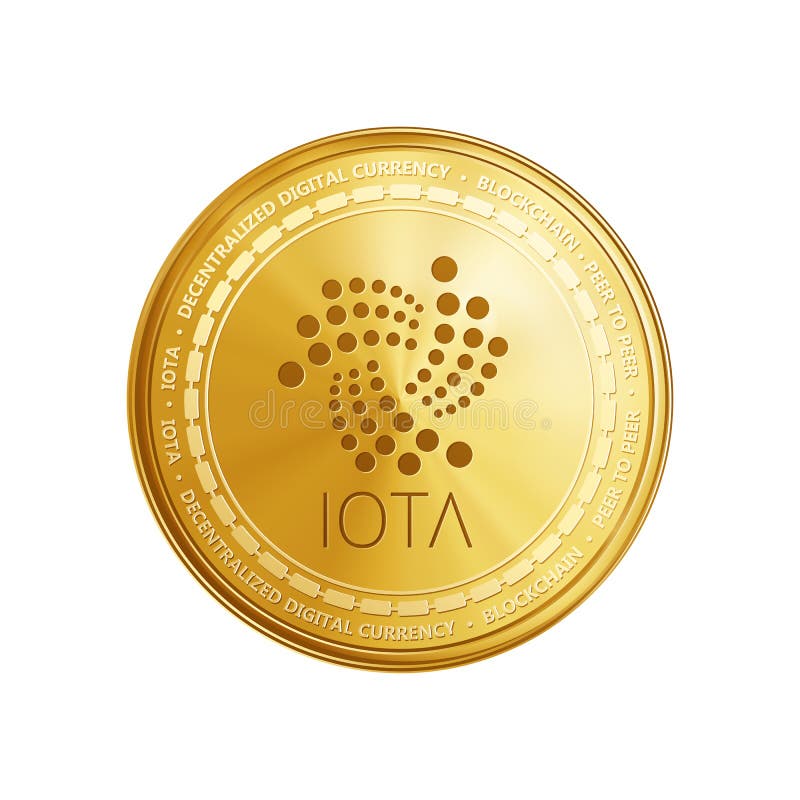 Golden IOTA Blockchain Coin Symbol. Stock Vector - Illustration of ... Golden IOTA Blockchain Coin Symbol. Stock Vector - Illustration of ...