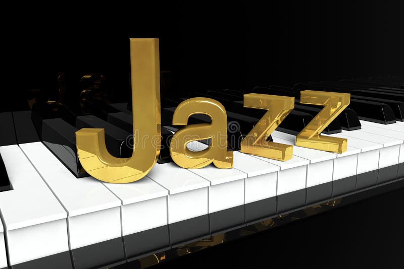 Jazz Music stock illustration. Illustration of illustrations - 7020246