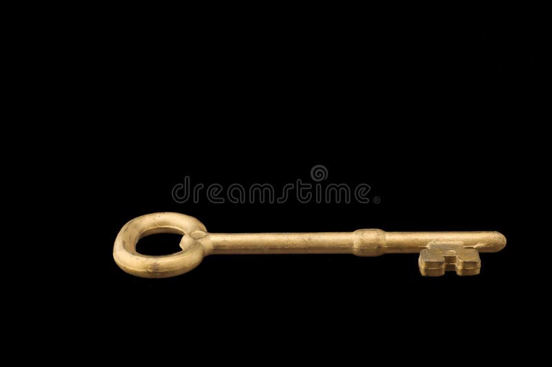 Golden Key stock photo. Image of house, ownership, estate - 14675342