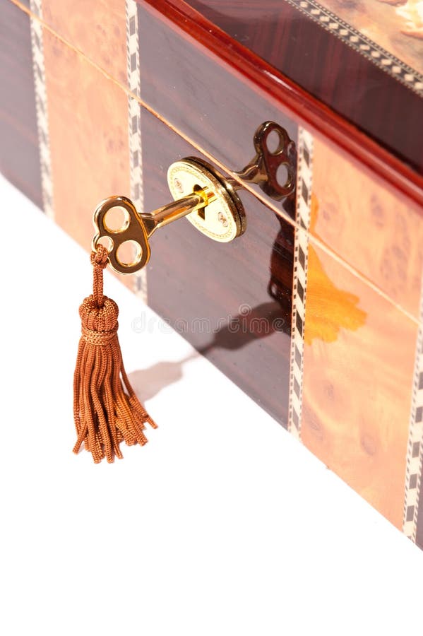 Golden key stock photo. Image of lacquered, brush, lock - 16874438