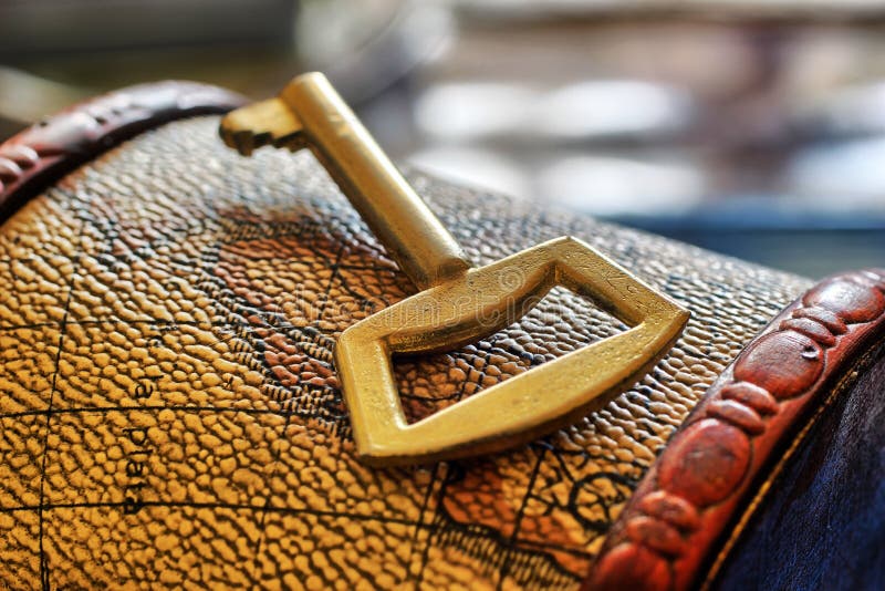 Golden key stock image. Image of retro, ancient, golden - 173710063