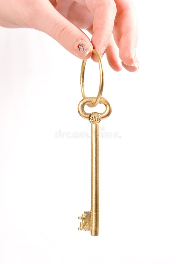 Golden key stock image. Image of precious, future, metal - 5304177