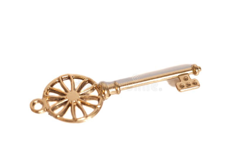 Golden Key stock photo. Image of object, ancient, fashioned - 56419114