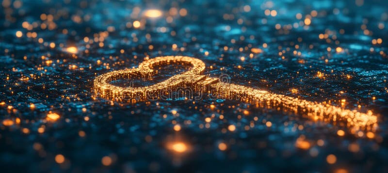 Golden Key Symbolic Path, Leading To a Futuristic Technological ...