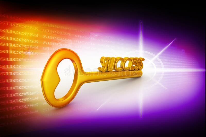 Success Key stock photo. Image of grow, keyhole, business - 41668038