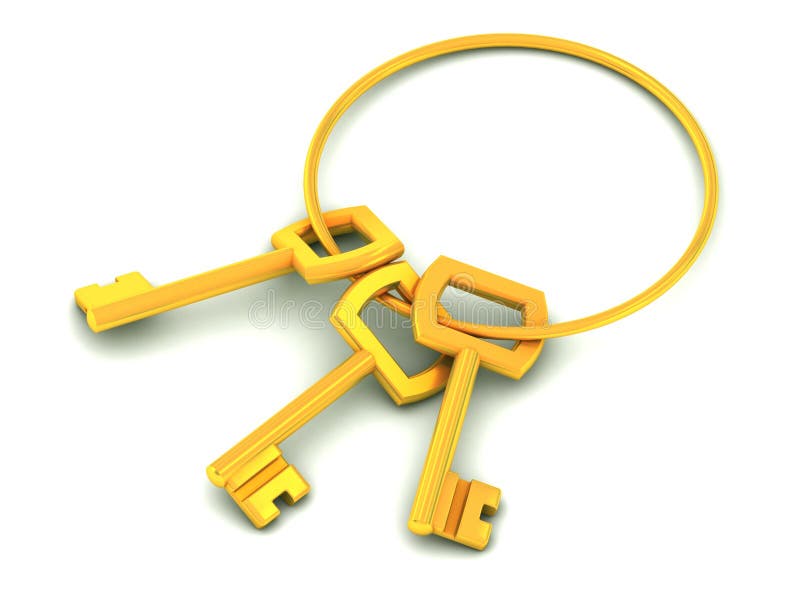 Three Golden Keys Stock Illustrations – 86 Three Golden Keys Stock ...