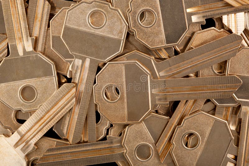 Golden keys texture stock photo. Image of duplicate, protection - 33090350