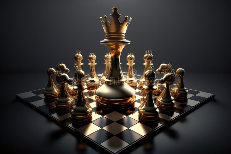 Golden Knight Chess Stock Illustrations – 498 Golden Knight Chess Stock ...