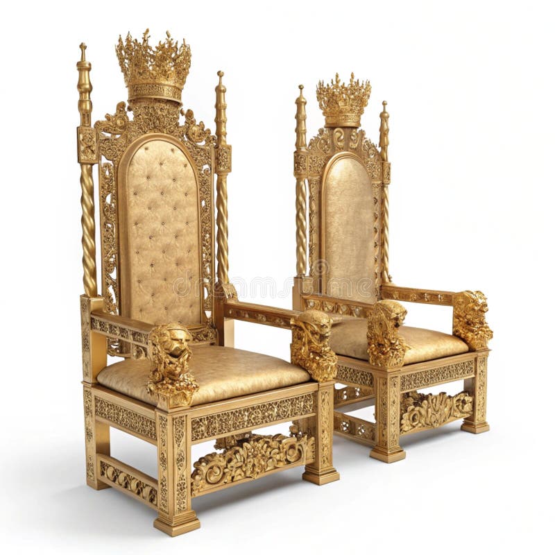Medieval Throne Realistic Stock Illustrations – 254 Medieval Throne ...