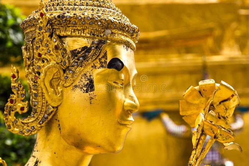 Kinnaree stock image. Image of golden, nationality, religious - 33403815