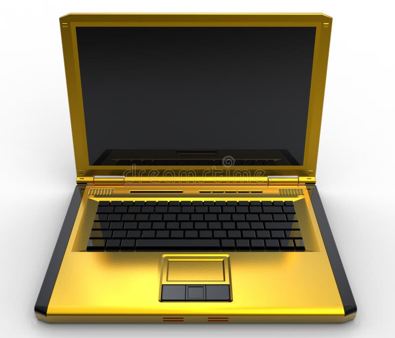 Computer Golden Monitor Stock Illustrations – 3,391 Computer Golden ...