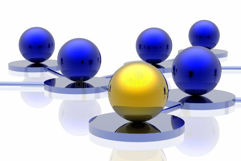 Golden leadership stock illustration. Illustration of members - 4662045