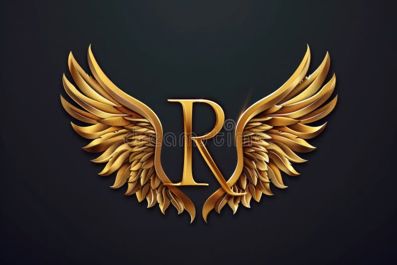 Golden Letter R Stock Illustrations – 2,388 Golden Letter R Stock ...