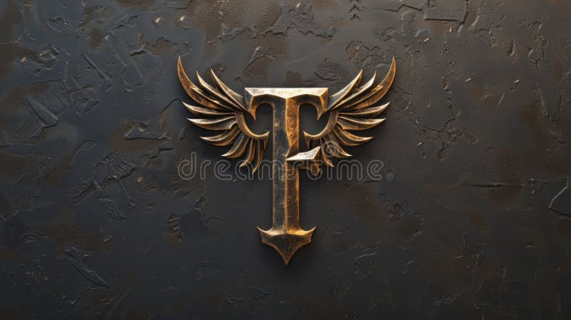 T Letter Wings Stock Photos - Free & Royalty-Free Stock Photos from ...