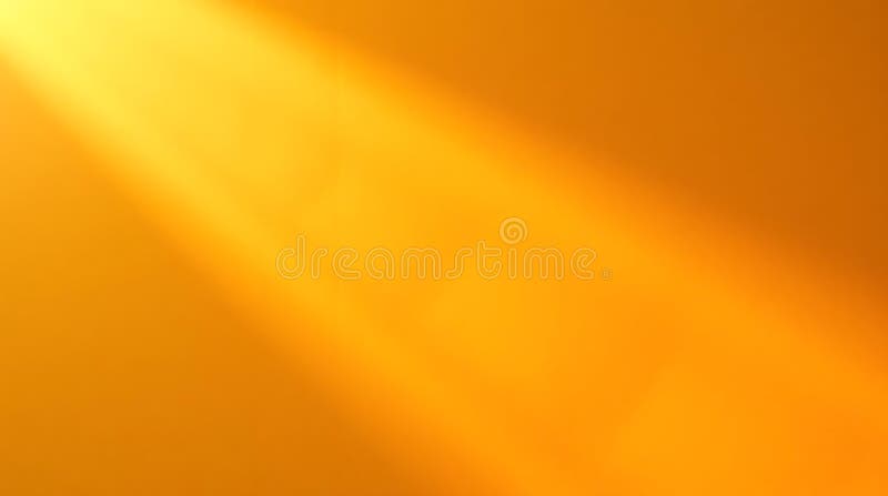 Golden Light Beam with Orange Background Stock Image - Image of ...