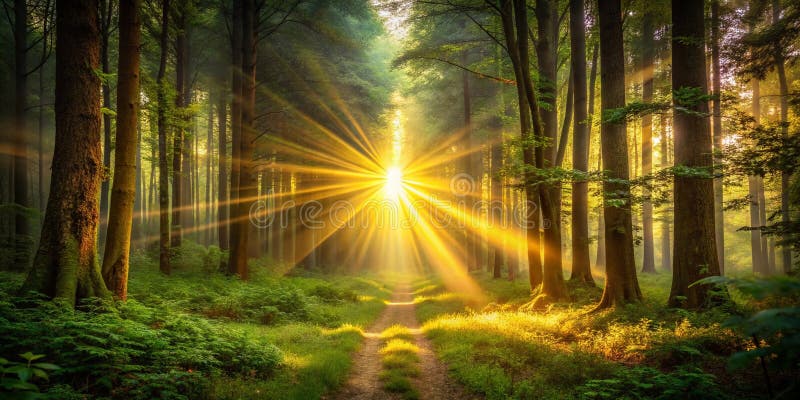 Golden Light Illuminates the Path To Success Finding Focus and ...