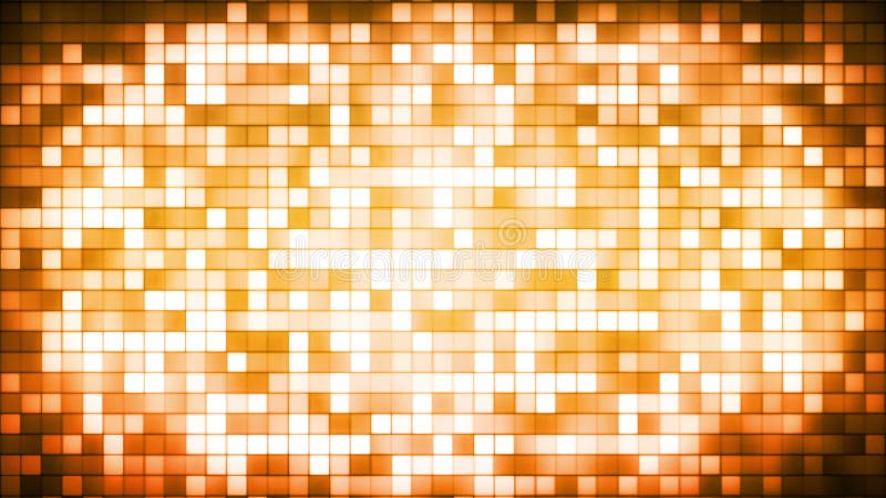 Golden Light Pixel Panel Background Stock Footage - Video of design ...